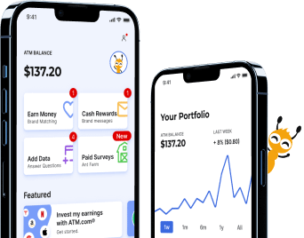 Earn Money with ATM.com - Earn Cash, Save, and Invest With The ATM App