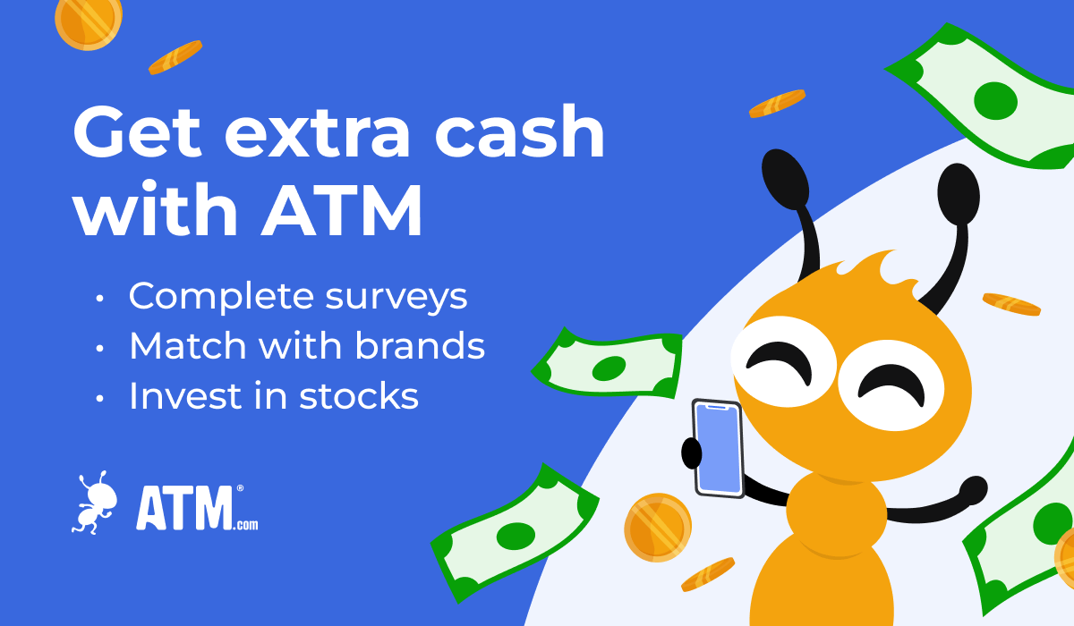 Earn Money with ATM.com - Earn Cash, Save, and Invest With The ATM App